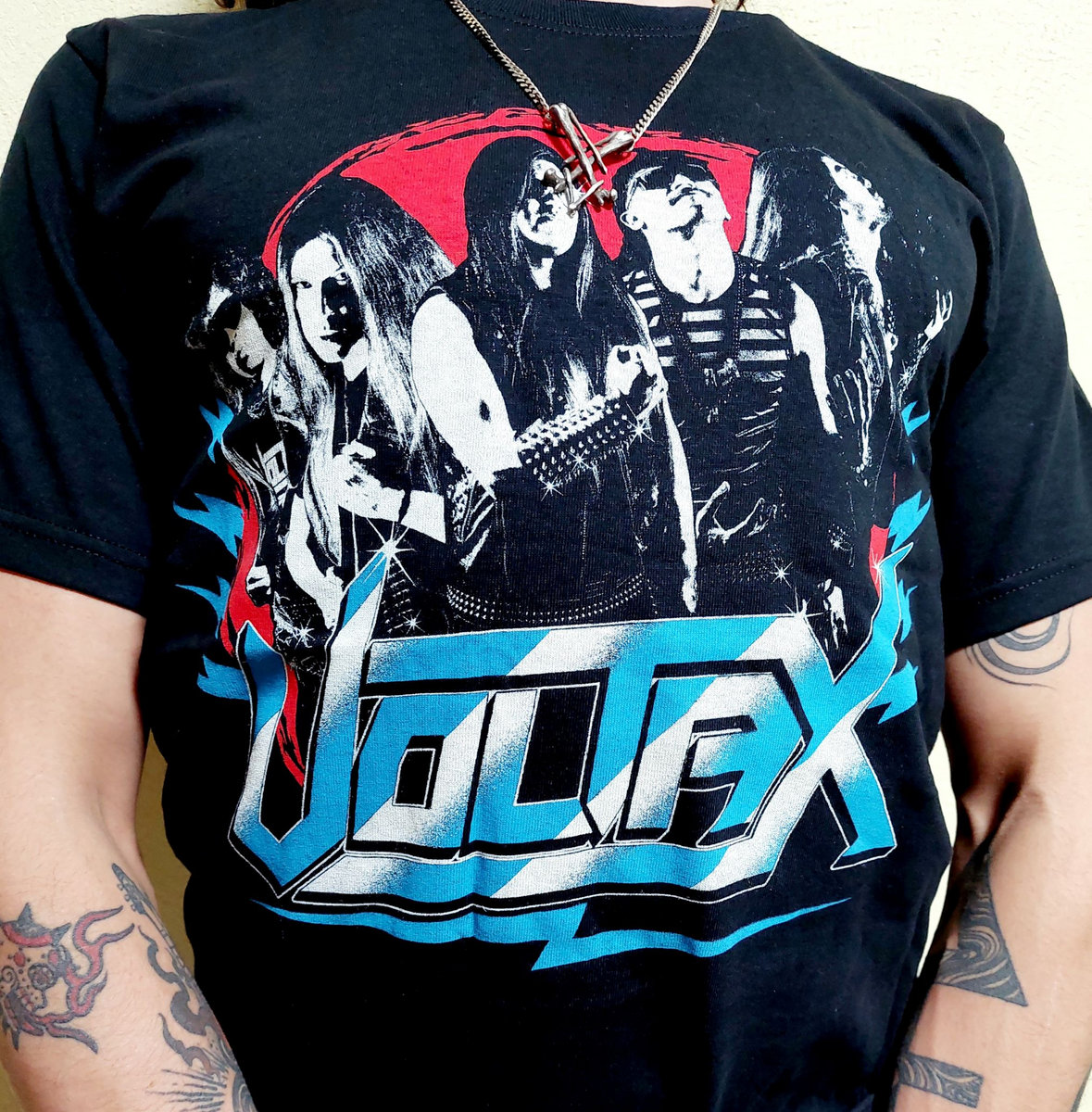 Voltax Blue Logo/Lineup T-shirt | Voltax
