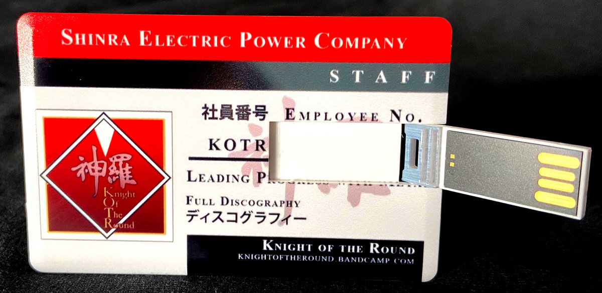 "Shinra Key Card" FULL DISCOGRAPHY USB Flash Drive | Knight of the Round