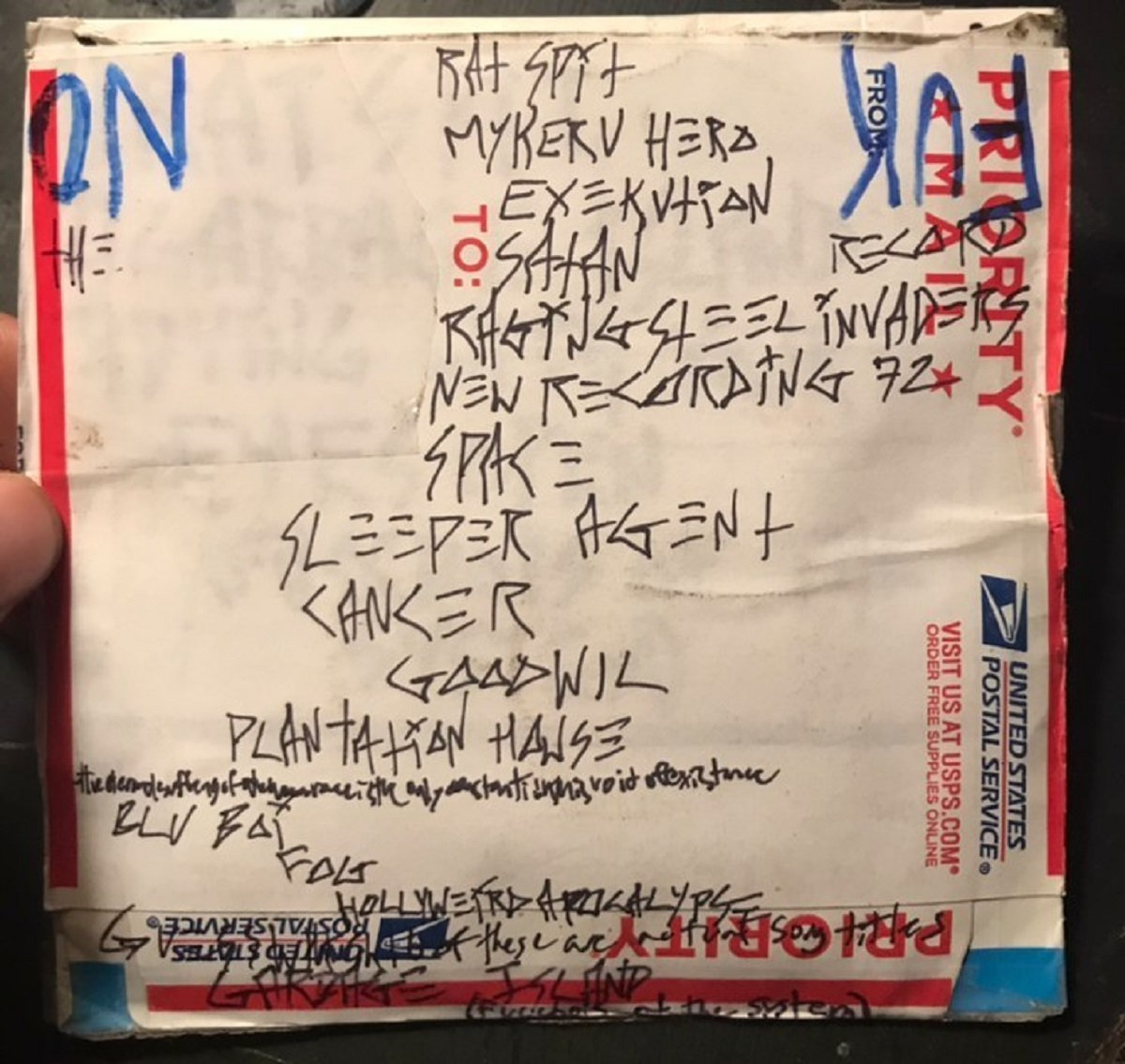 Rat Spit - The Record (LP 2018) | Rat Spit | Death to Digital Productions