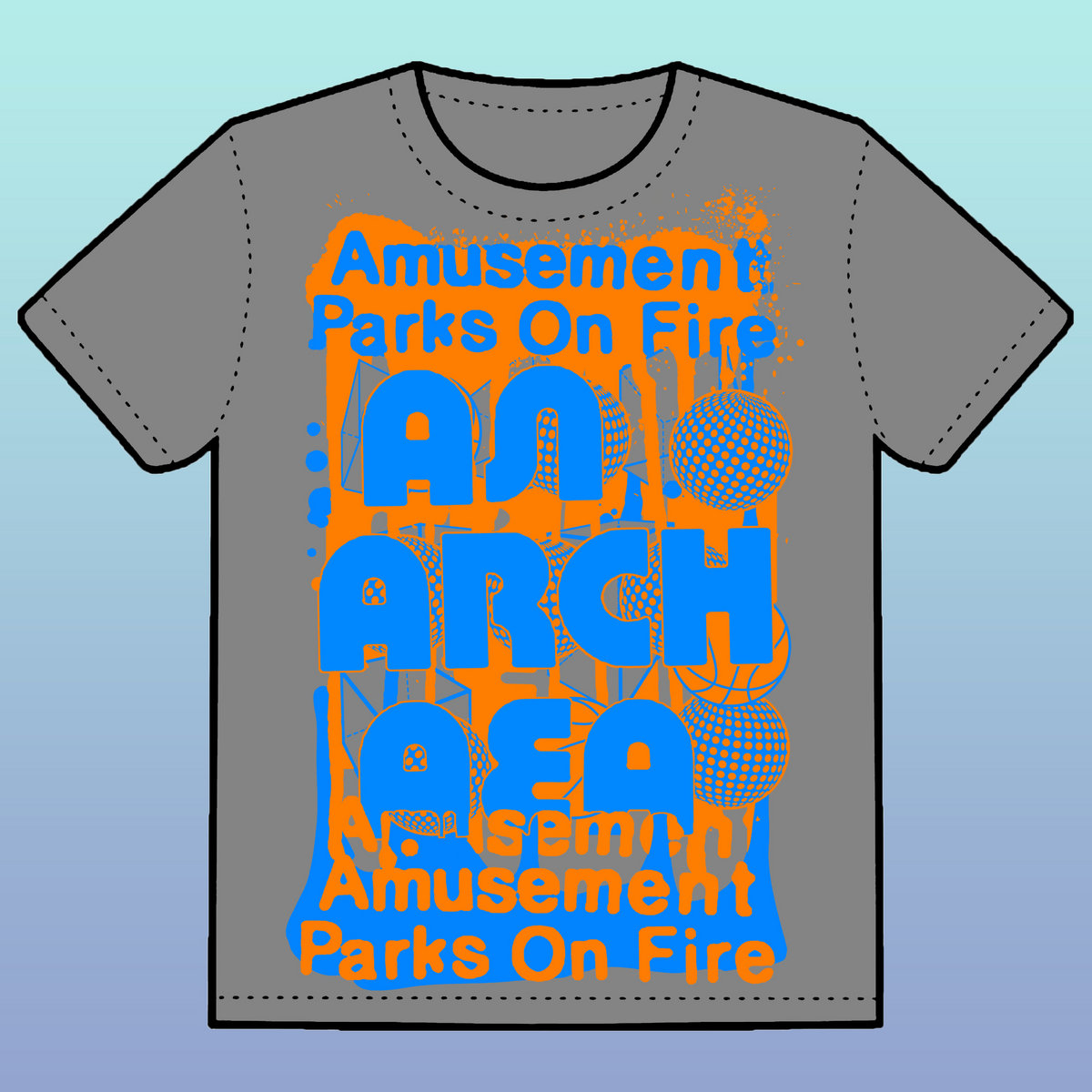 An Archaea 'Sports' T-Shirt | Amusement Parks On Fire
