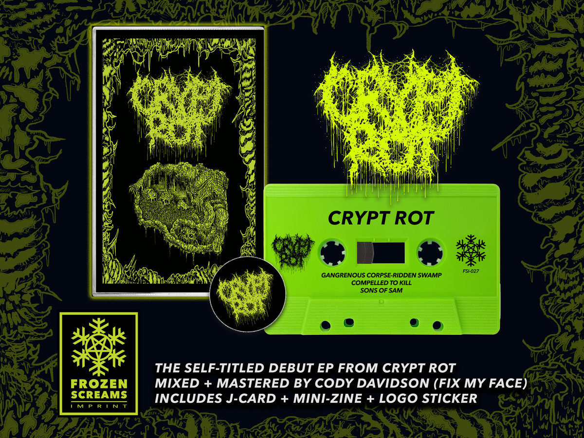 S/T EP | CRYPT ROT | Frozen Screams / Icebreaker