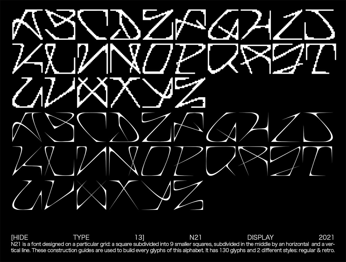 HIDE Types 2021 [Display bundle] | HIDE | H-4