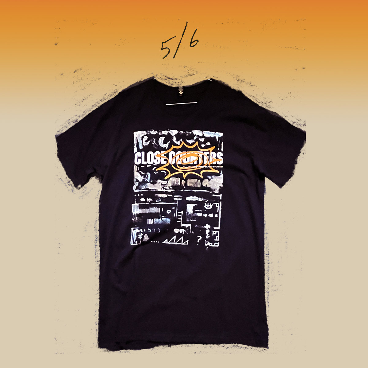 ONE-OFF HAND PAINTED TEES #5 | Close Counters