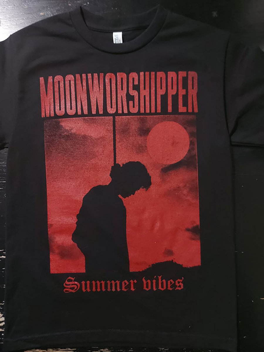 Moonworshipper "Summer vibes" Black T-Shirt | Hypnotic Dirge Records