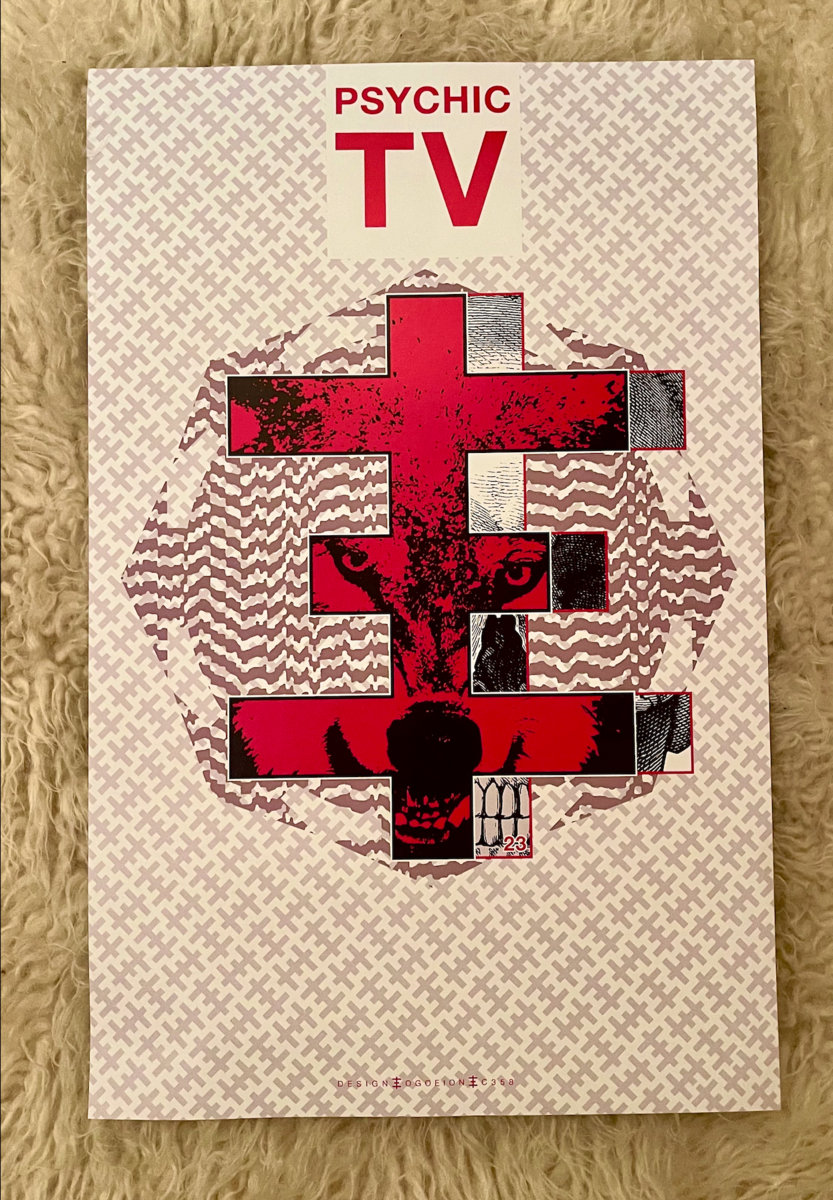 Psychic TV/ SORIAH/ Atriarch show poster | Soriah