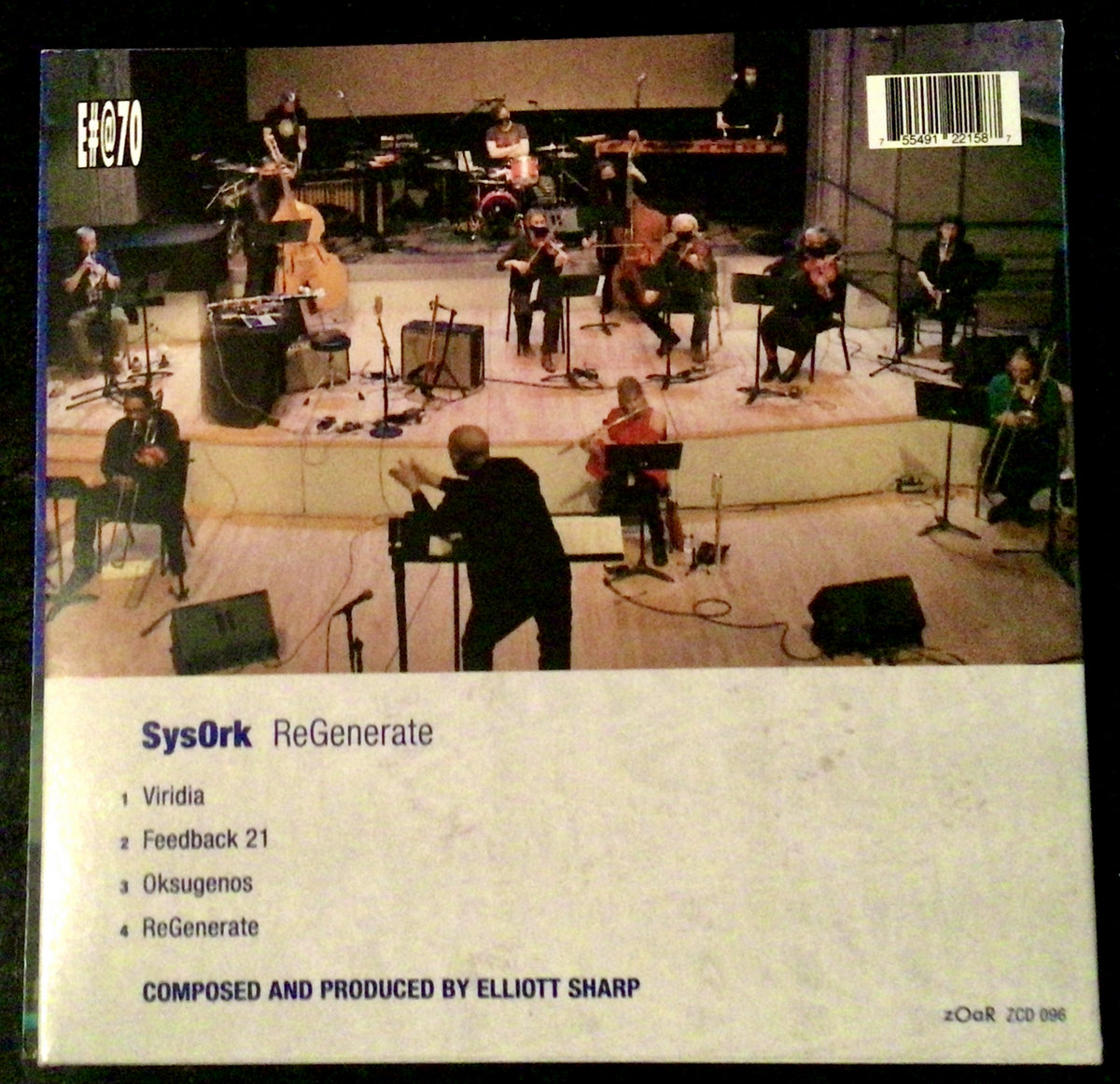 SysOrk: ReGenerate | Elliott Sharp