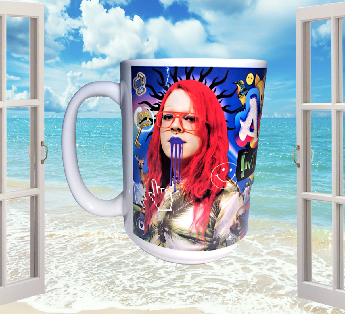 Angel Marcloid Oversized Mug | Fire-Toolz