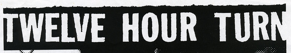 Bend Break Spill | Twelve Hour Turn