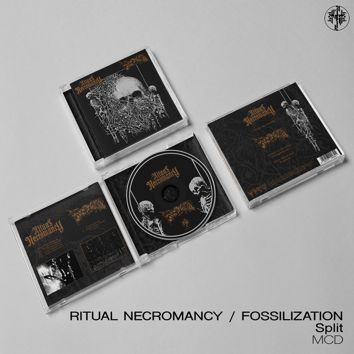 Split | Ritual Necromancy / Fossilization | Everlasting Spew Records