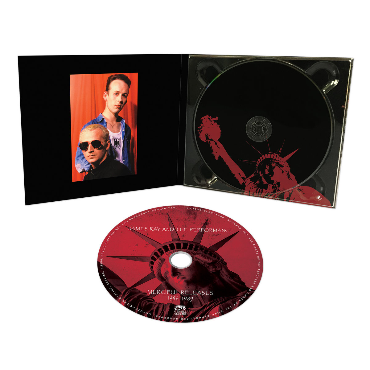 Merciful Releases 1986-1989 | James Ray And The Performance | Cleopatra ...