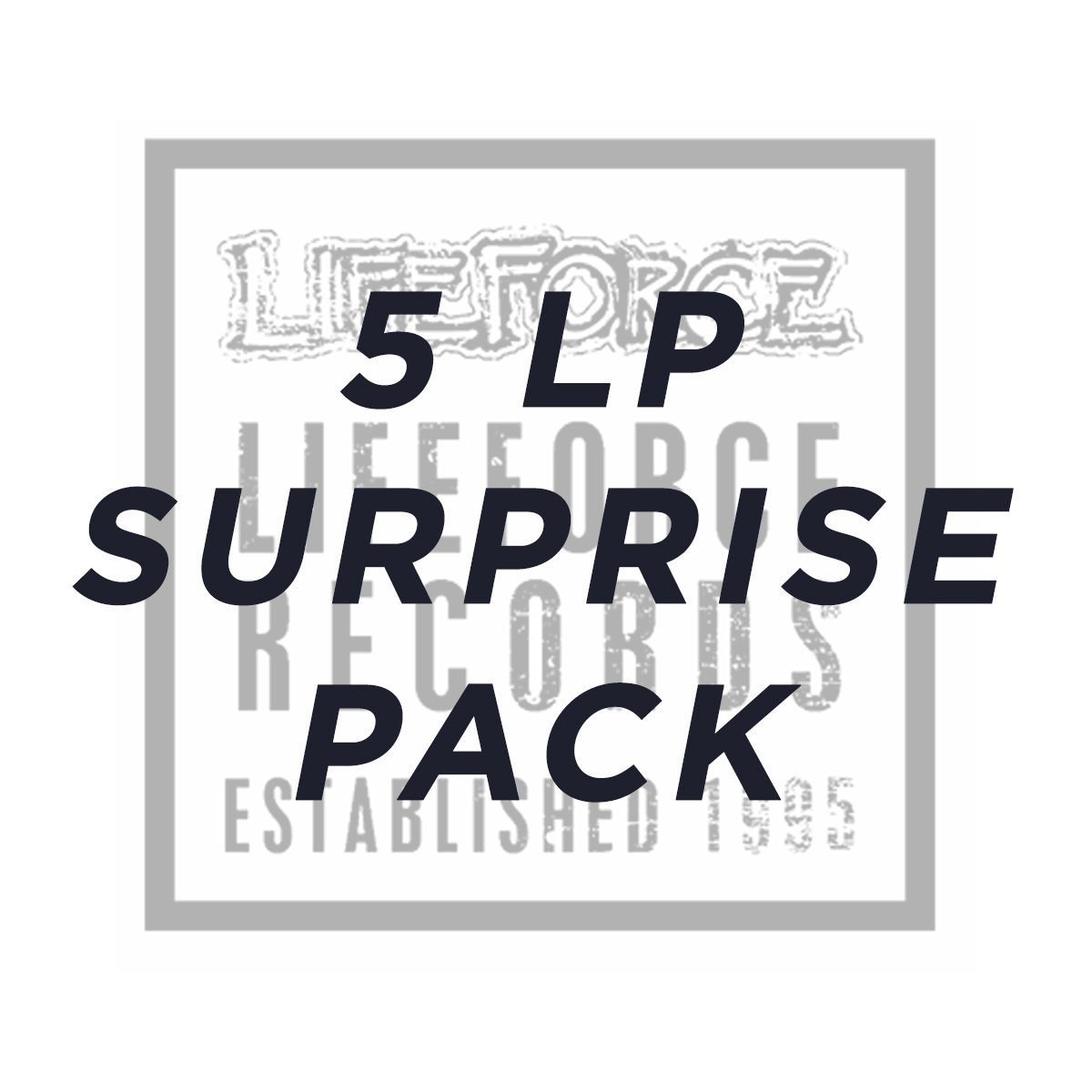 5 LP Surprise Pack | Lifeforce Records
