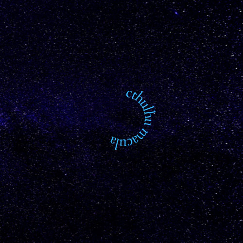 white sky days | cthulhu macula
