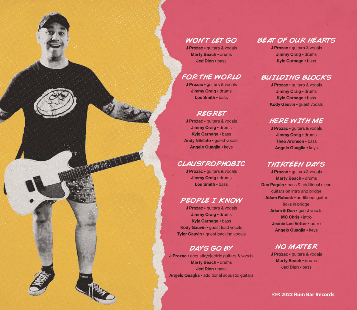 Won't Let Go | J Prozac | Rum Bar Records