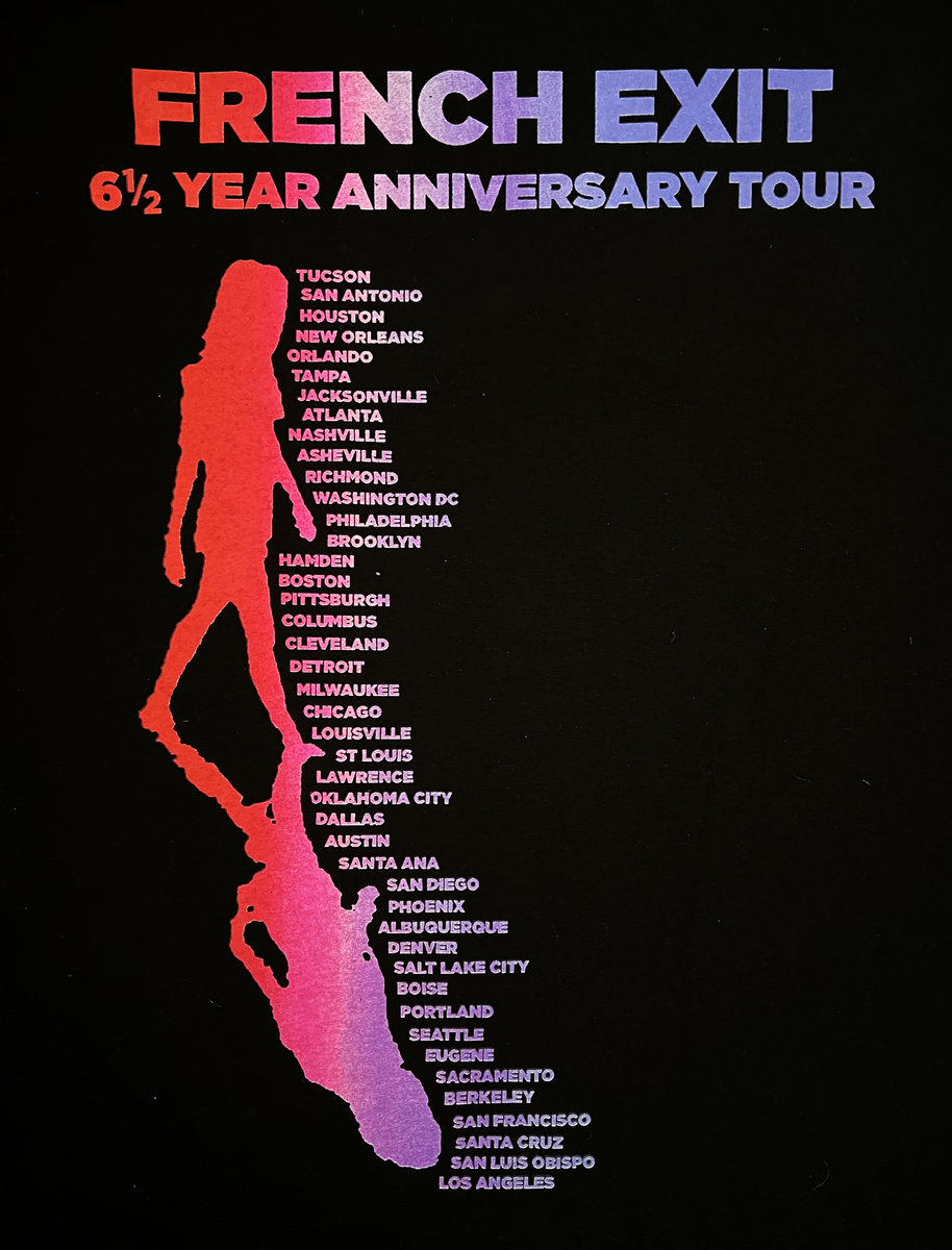 French Exit Tour Shirt | TV Girl