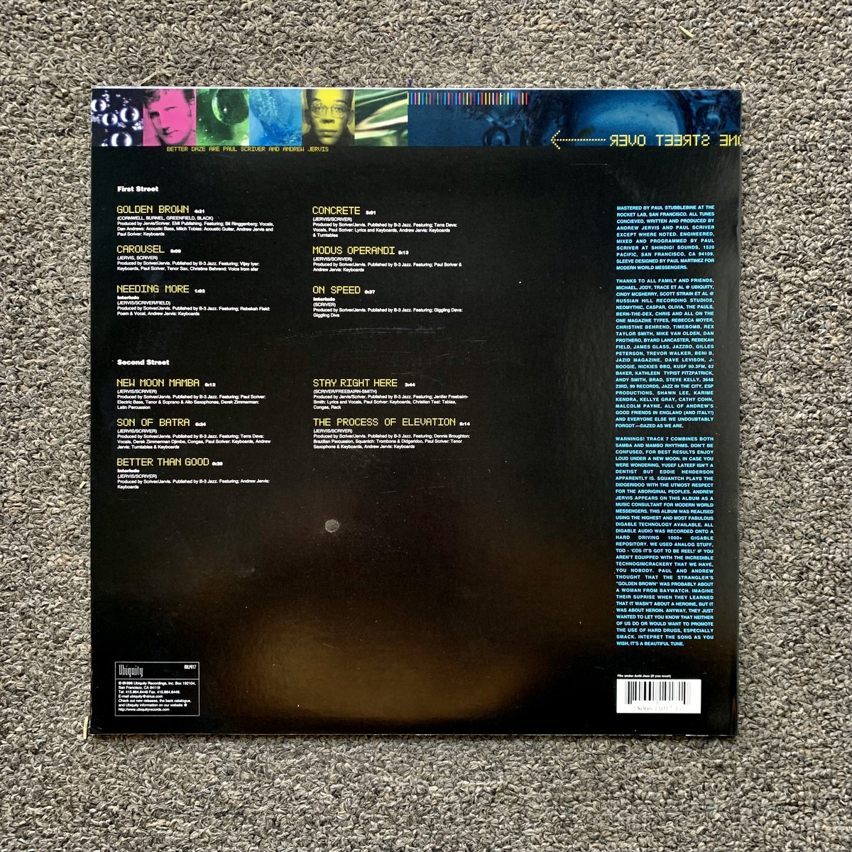 One Street Over | Better Daze | Archive Releases