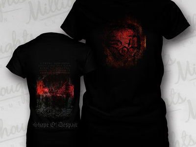 "Return To The Void" themed lady t-shirt | Shape of Despair (official)