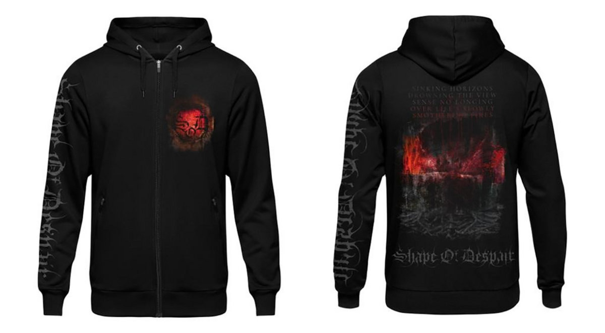 "Return To The Void" themed hoodie | Shape of Despair (official)