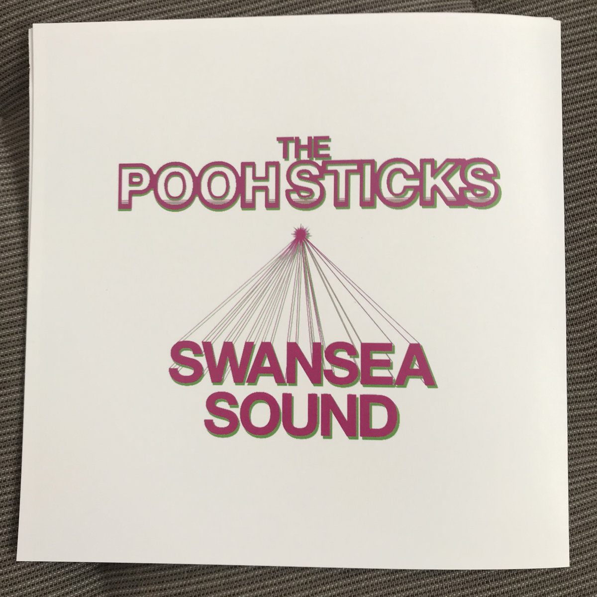 Swansea Sound 'The Pooh Sticks' one-sided 7" | Formosa Punk Records