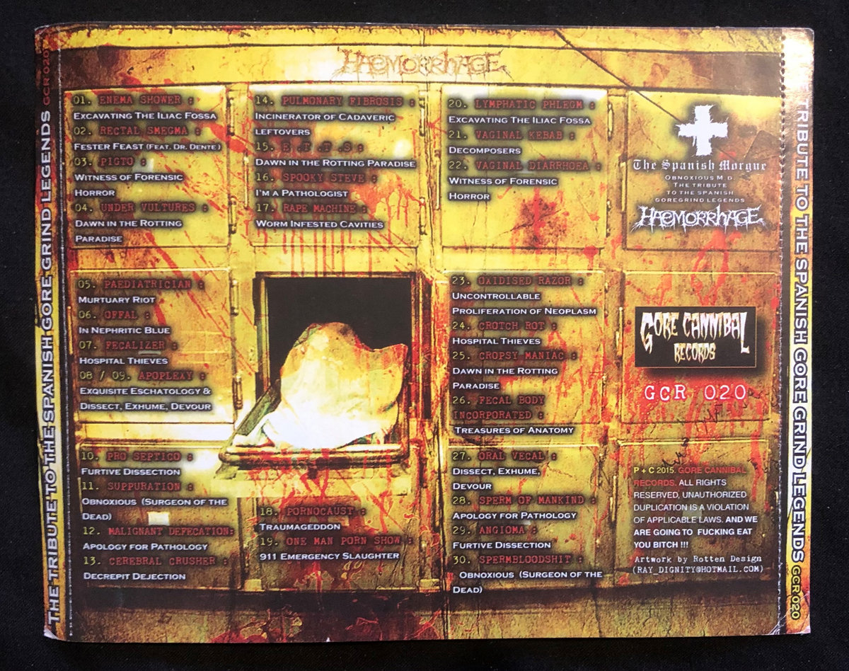 Haemorrhage - The Tribute To The Spanish Gore Grind Legends | Disturbed ...
