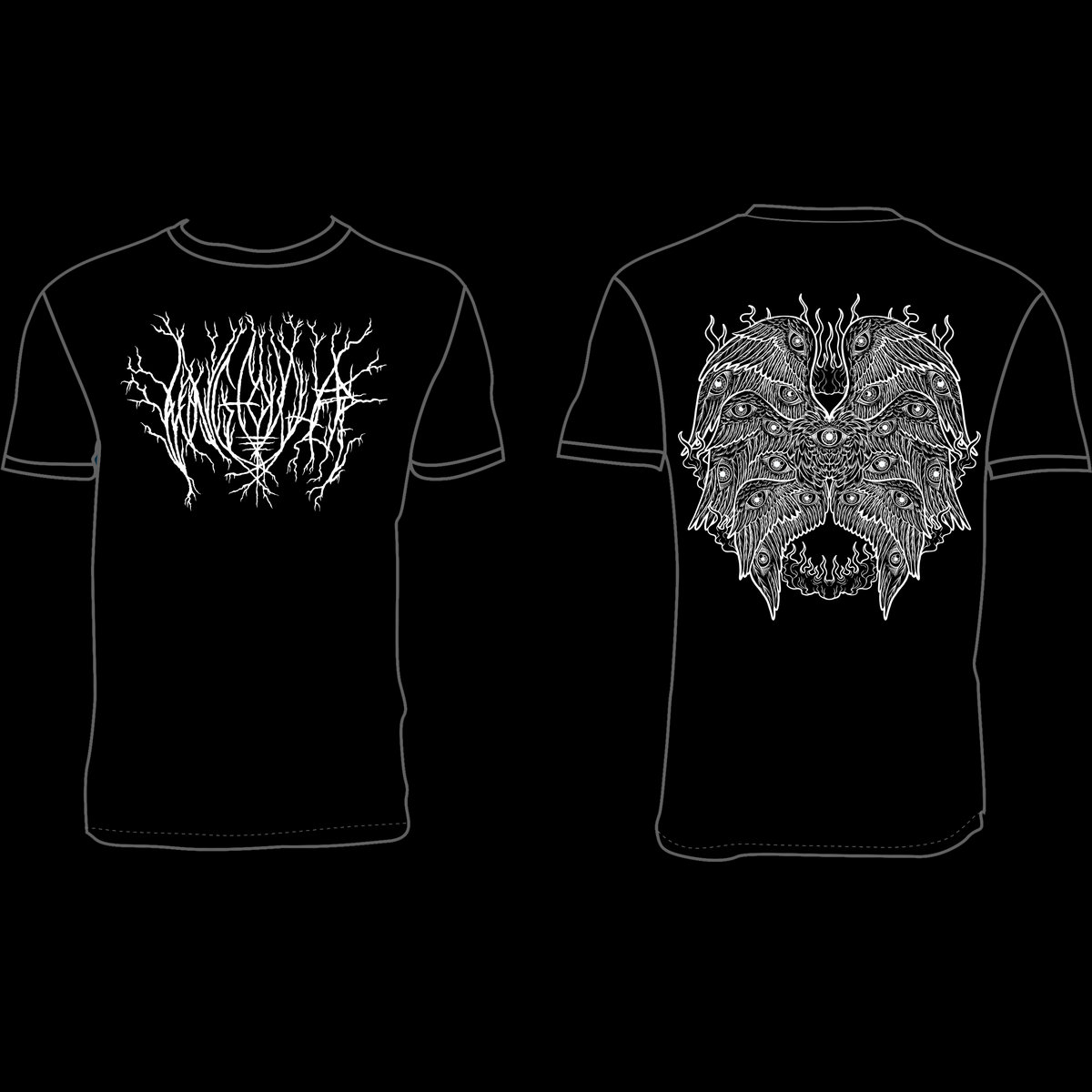 LUNGTOUCHER ' Seraphim ' t shirt + Patch | Lungtoucher