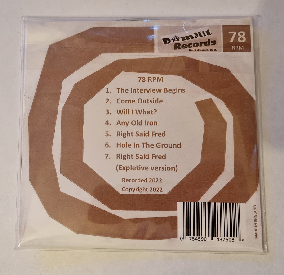 78RPM | The Cribbs | Dammit Records