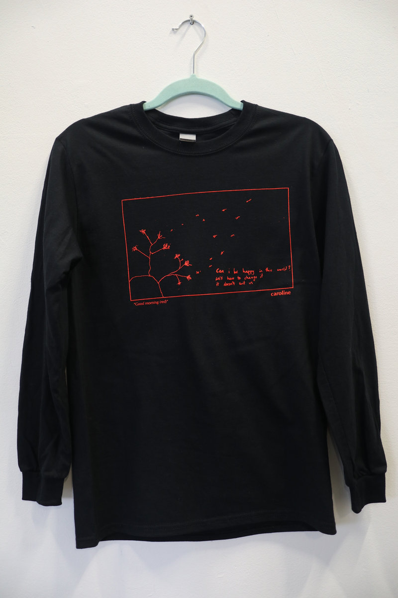 'Good morning (red)' longsleeve | caroline