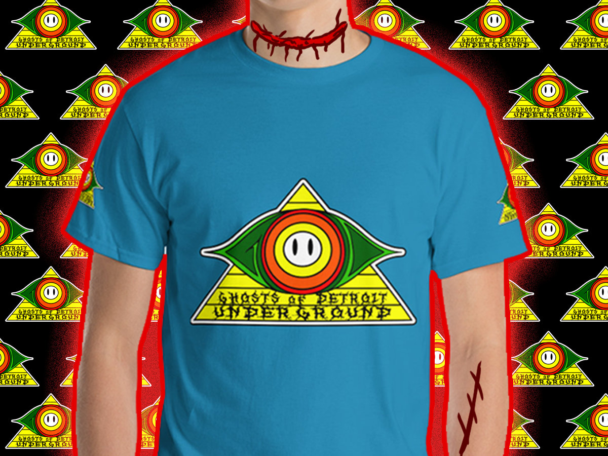 GODU Logo Flower Power T Shirt | Ghosts of Detroit Underground ...