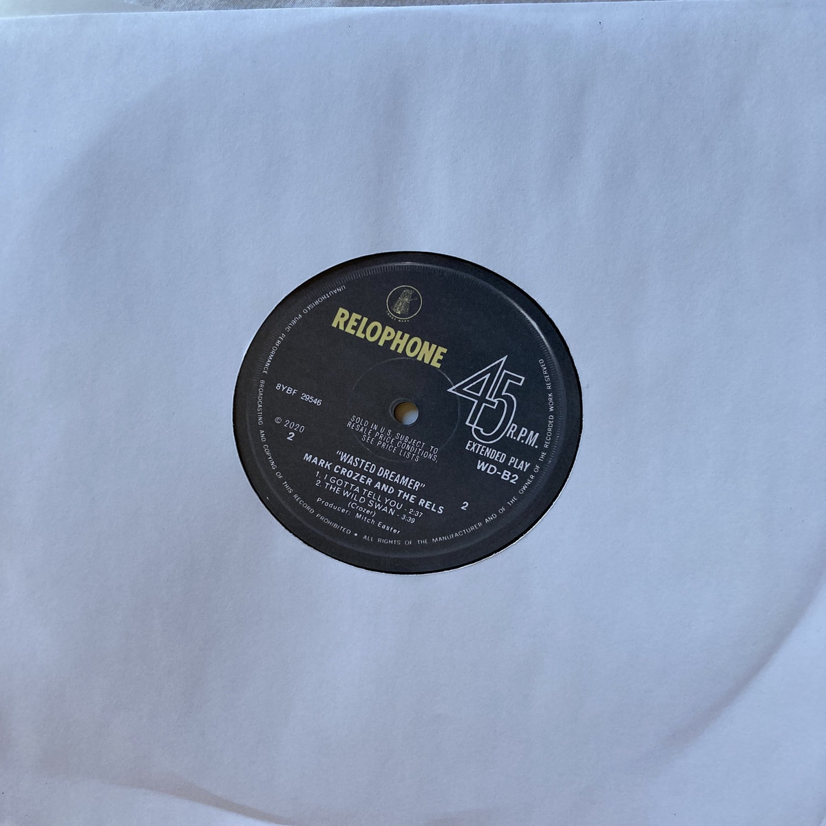 Wasted Dreamer EP | Mark Crozer & The Rels | Mark Crozer