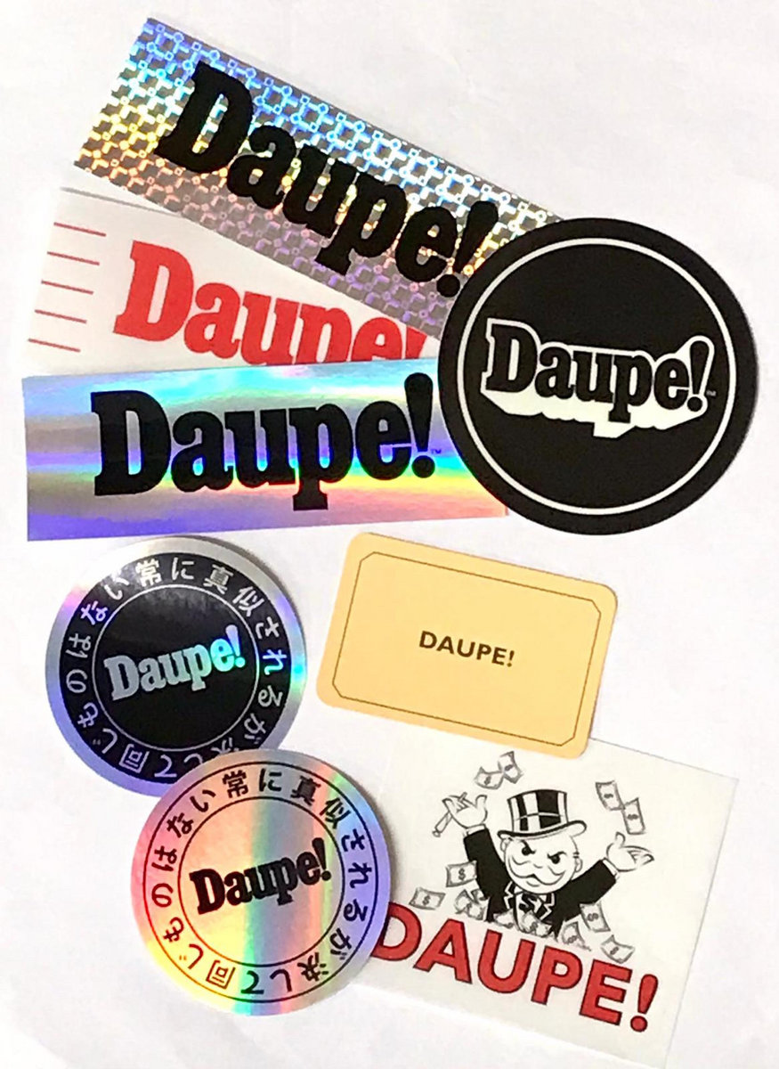 Daupe! Special Edition sticker pack | Daupe