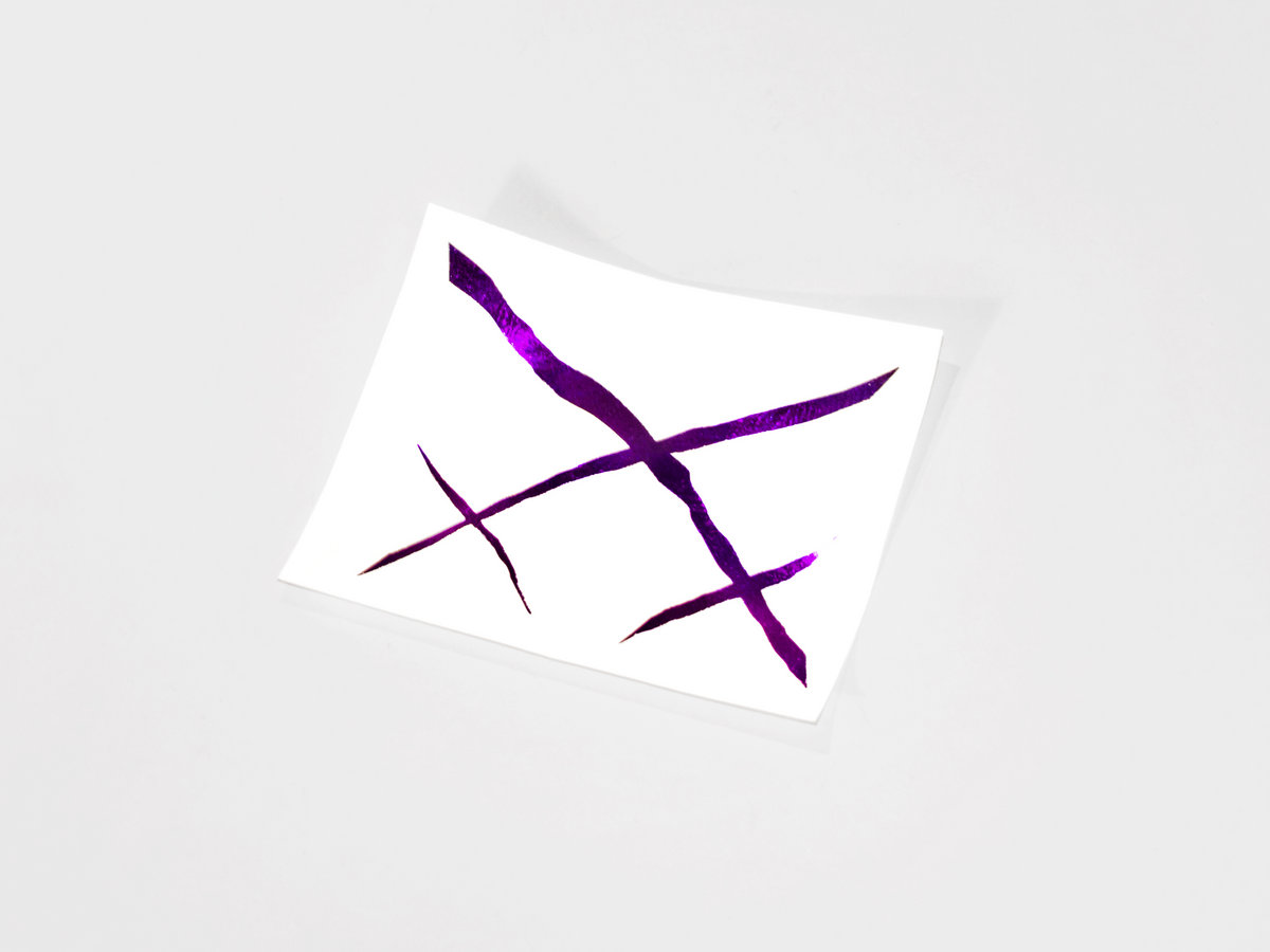 Sticker - Xiu Xiu Die-Cut Logo (Girl With Basket of Fruit Version ...