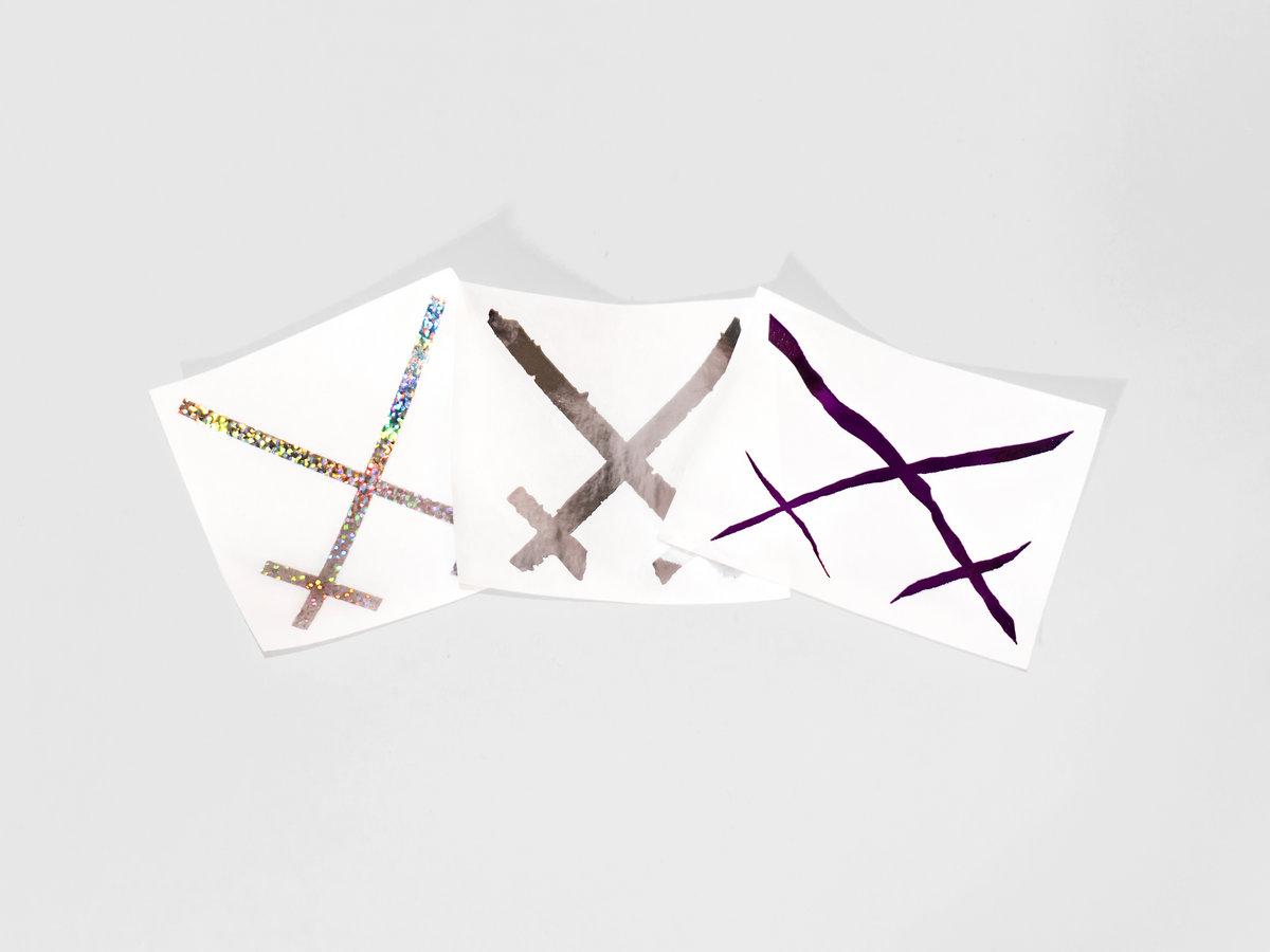 Sticker Set - Xiu Xiu Die-Cut Logo Pack (Set of 3) | Xiu Xiu