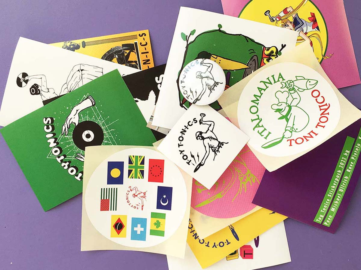 Toy Tonics Sticker Pack | Toy Tonics