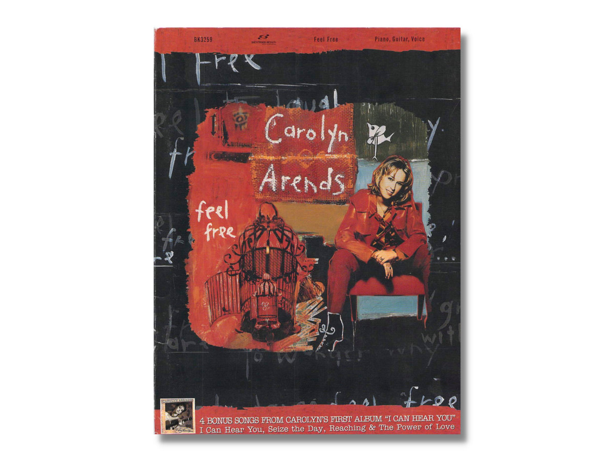 FEEL FREE Downloadable Sheet Music Songbook (PDF) | Carolyn Arends