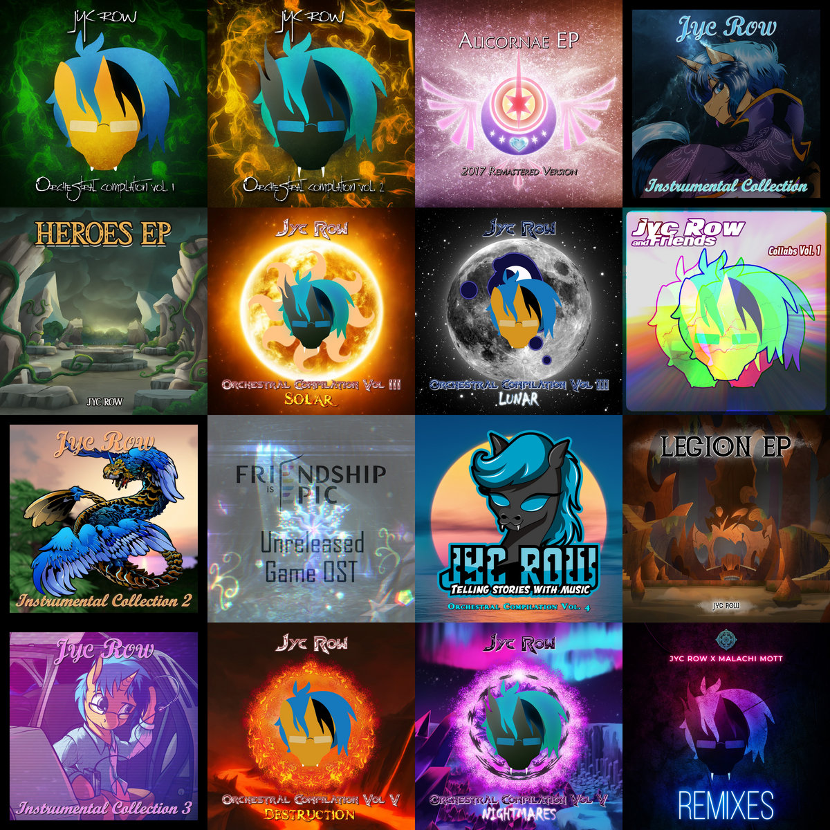 Jyc Row Orchestral Compilation Vol. 5 - NIGHTMARES | Jyc Row