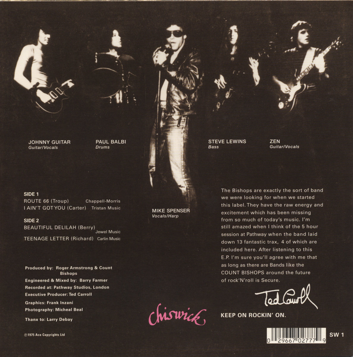 Speedball | COUNT BISHOPS | State Records