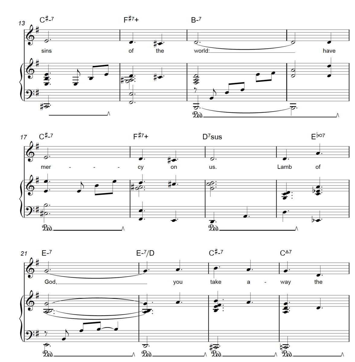 Morning Mass: Agnus Dei (Lamb of God) | Deanna Witkowski