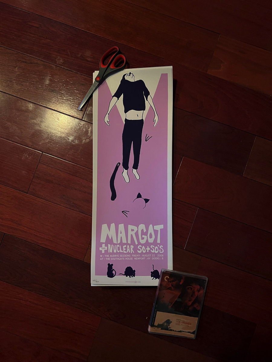 Original Poster From Final Tour With Original Margot Lineup (Signed by ...