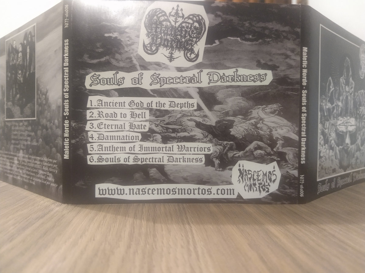 Malefic Horde (Paraguay) - Souls of Spectral Darkness | Malefic Horde ...