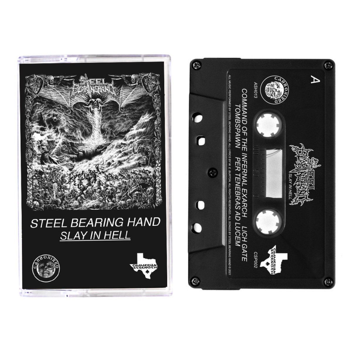 Slay In Hell | Steel Bearing Hand | Carbonized Records
