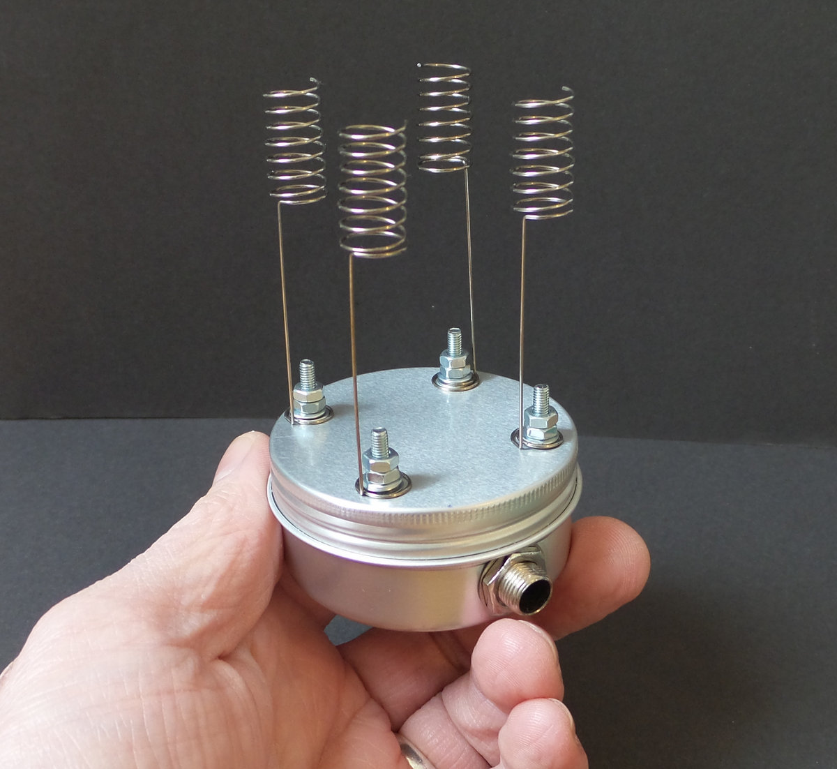 Upcycled Mini Springy Tin Instrument | Michael Ridge