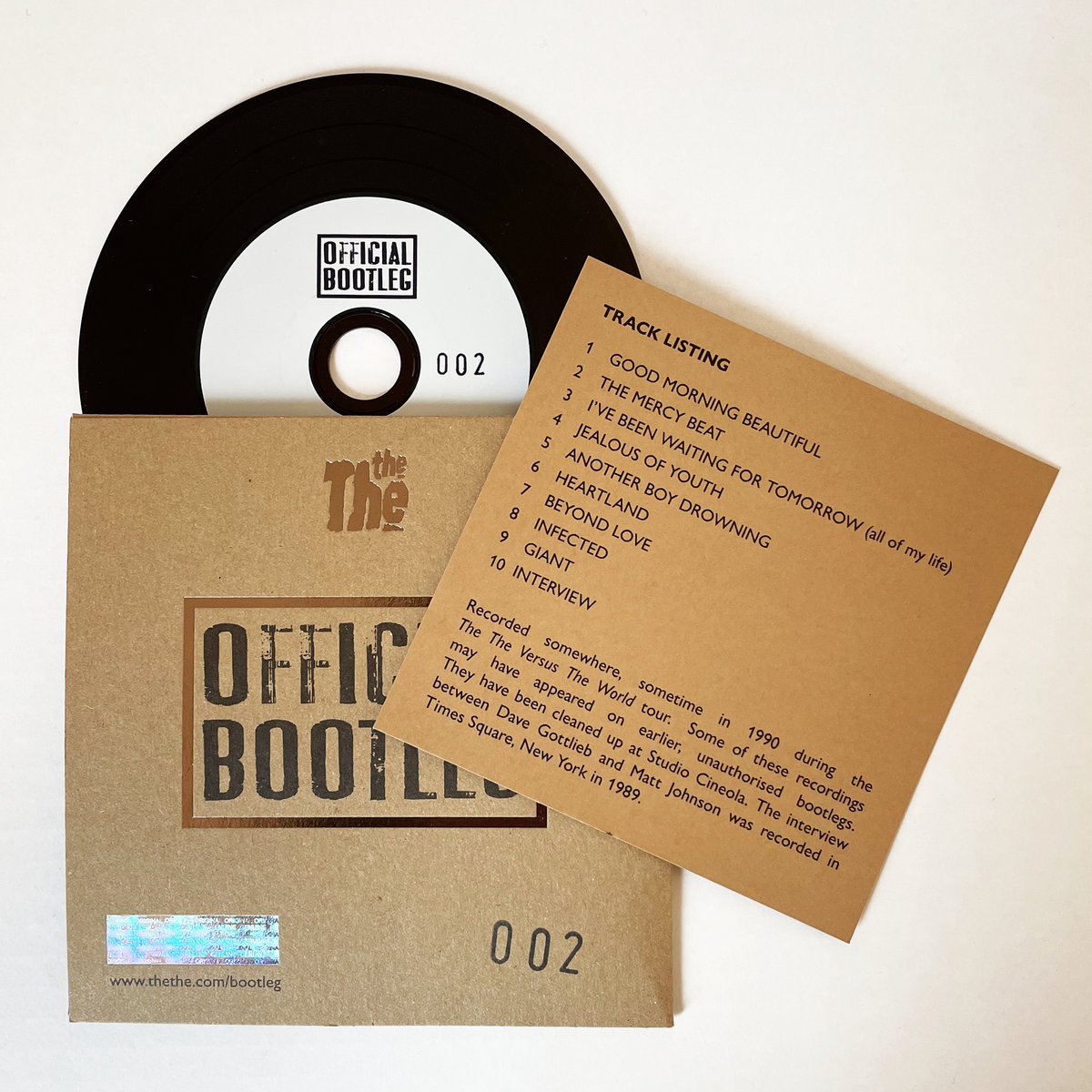 OFFICIAL BOOTLEG - VOLUME 002 | THE THE