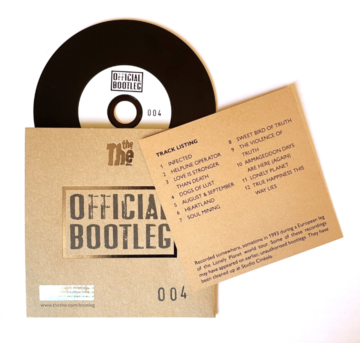 OFFICIAL BOOTLEG - VOLUME 004 | THE THE