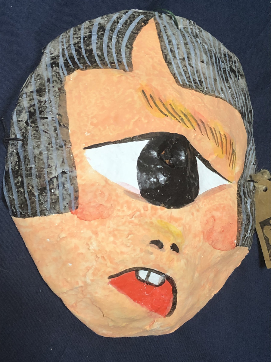 Sayaka Tenjin Original "Cyclops Mask" | 越子草Tall Grass Records