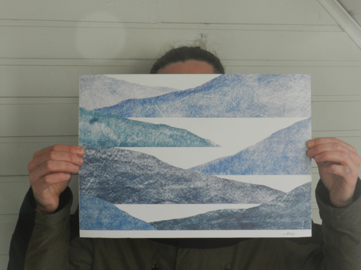 AZUL - Artwork Prints | Vanina Vincent