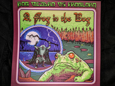 A Frog in the Bog Album Art Print | Bog Wizard