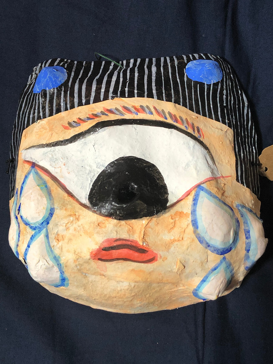 Sayaka Tenjin Original "Cyclops Tears Mask" | 越子草Tall Grass Records
