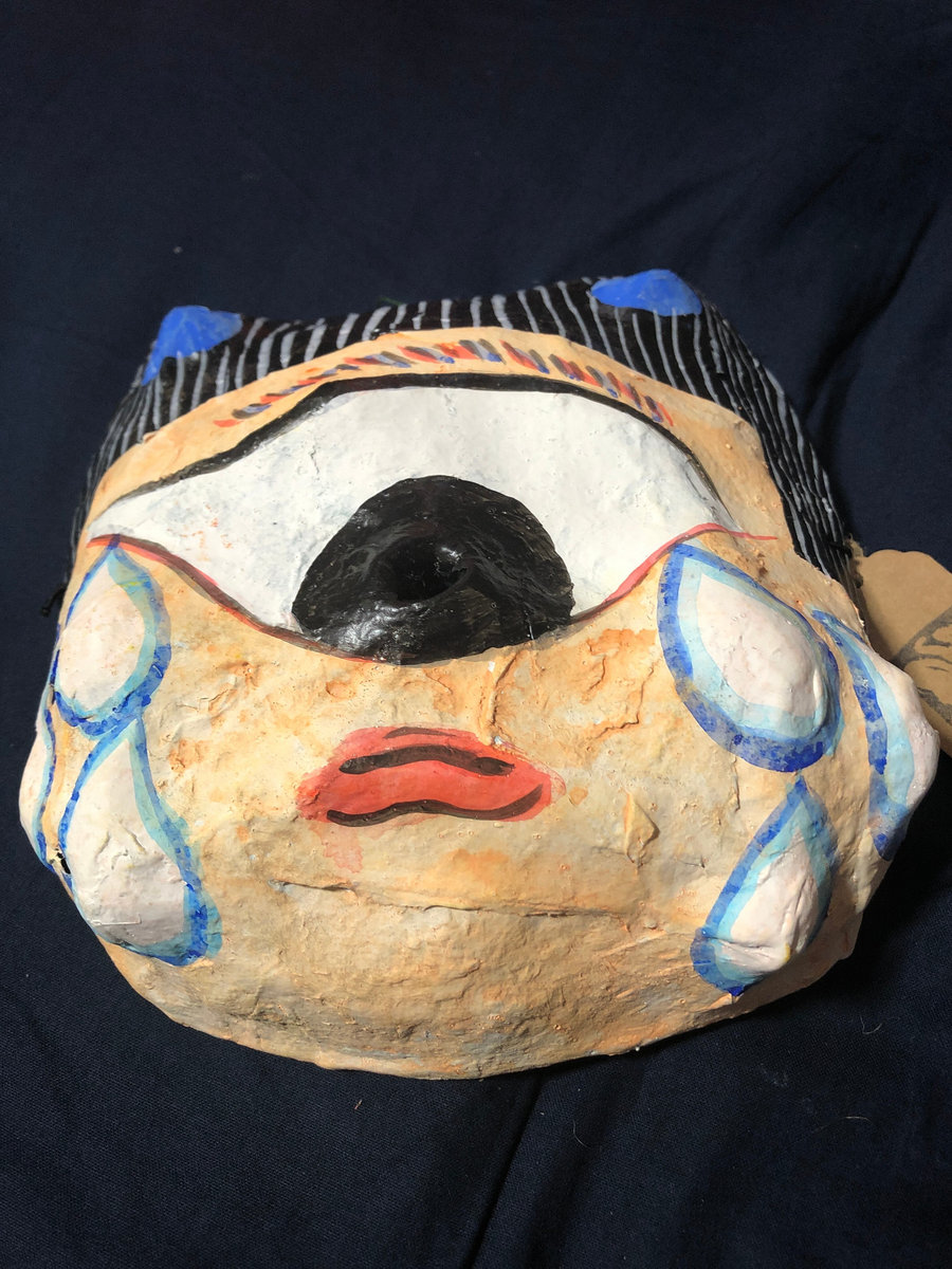 Sayaka Tenjin Original "Cyclops Tears Mask" | 越子草Tall Grass Records
