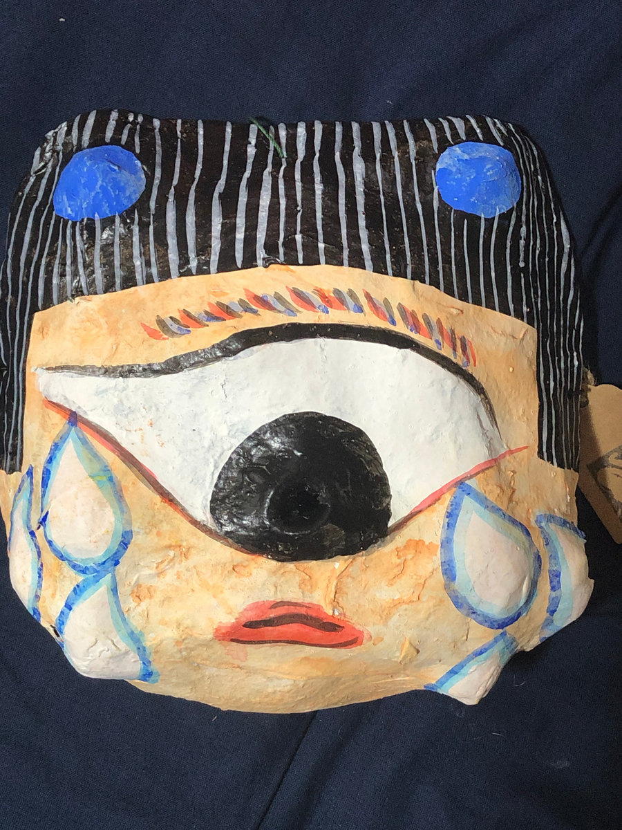 Sayaka Tenjin Original "Cyclops Tears Mask" | 越子草Tall Grass Records