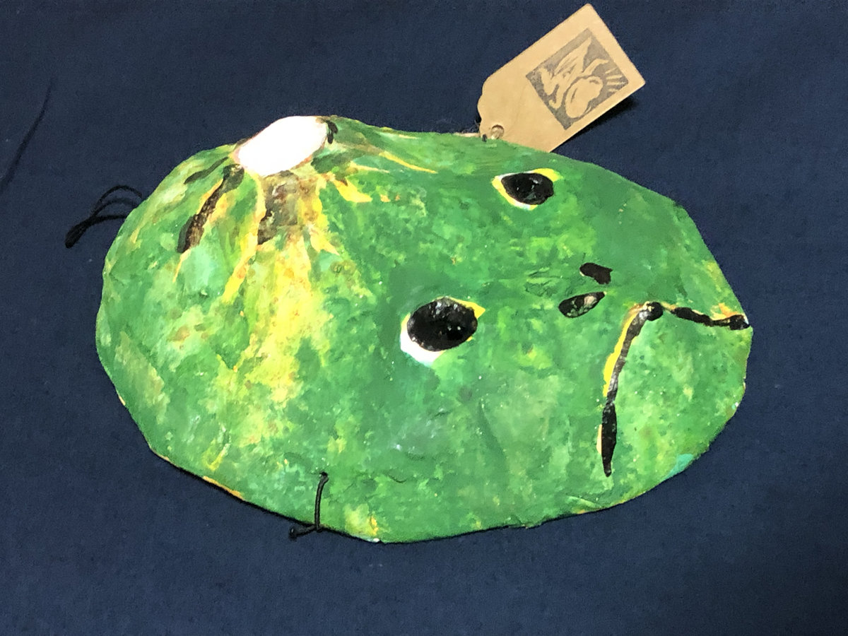 Sayaka Tenjin Original Mask "Kappa" | 越子草Tall Grass Records