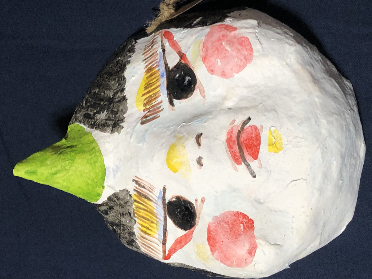 Sayaka Tenjin Original "Imp Child Mask" | 越子草Tall Grass Records
